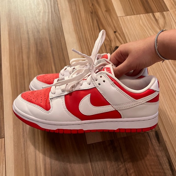 Nike | Shoes | Nike Dunk Low Retro University Redwhite Tonal Orange ...